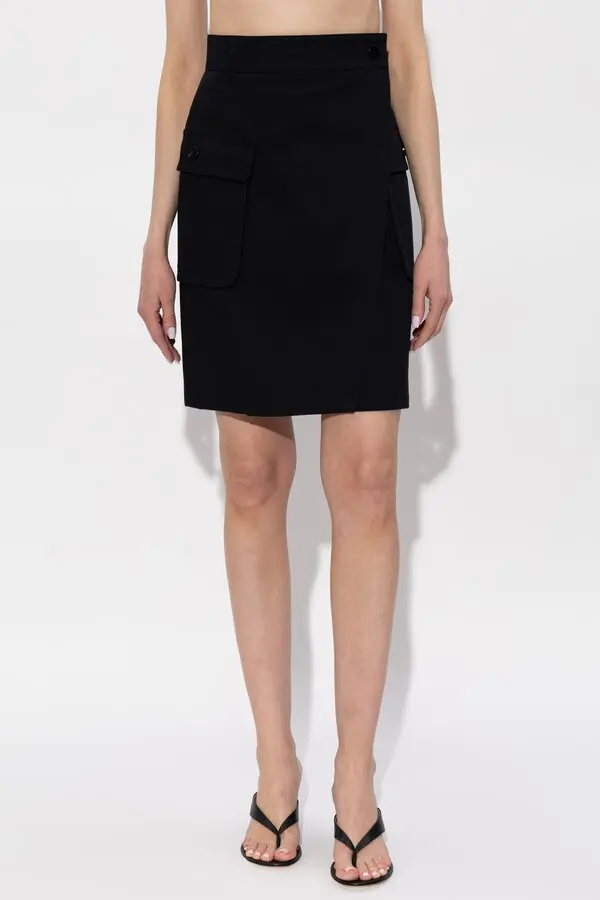 Max Mara A-line Skirt With Patch Pockets