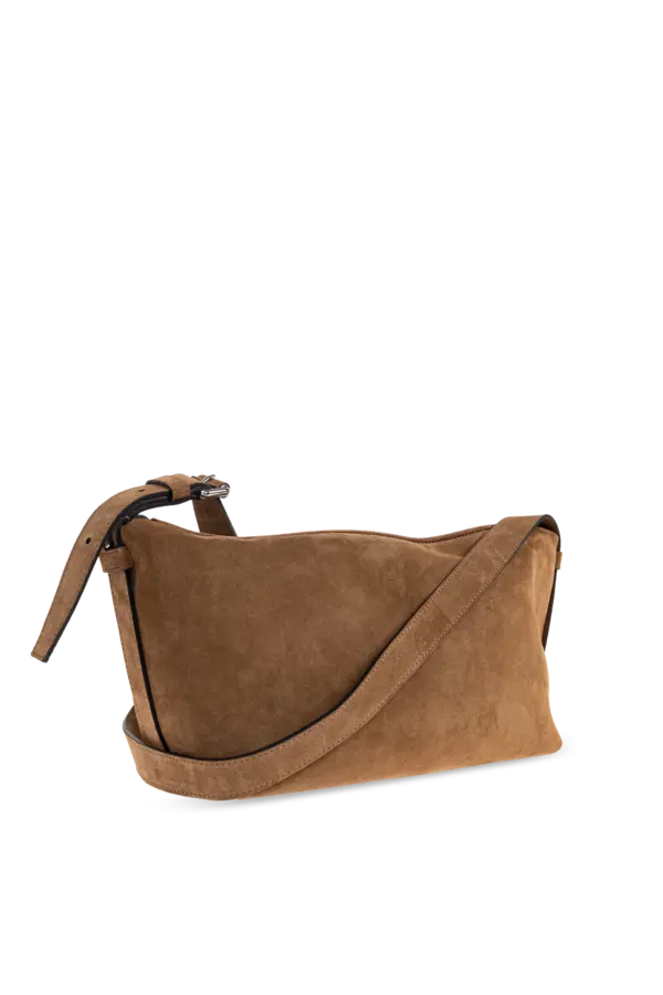 Moschino Suede Shoulder Bag - Brown