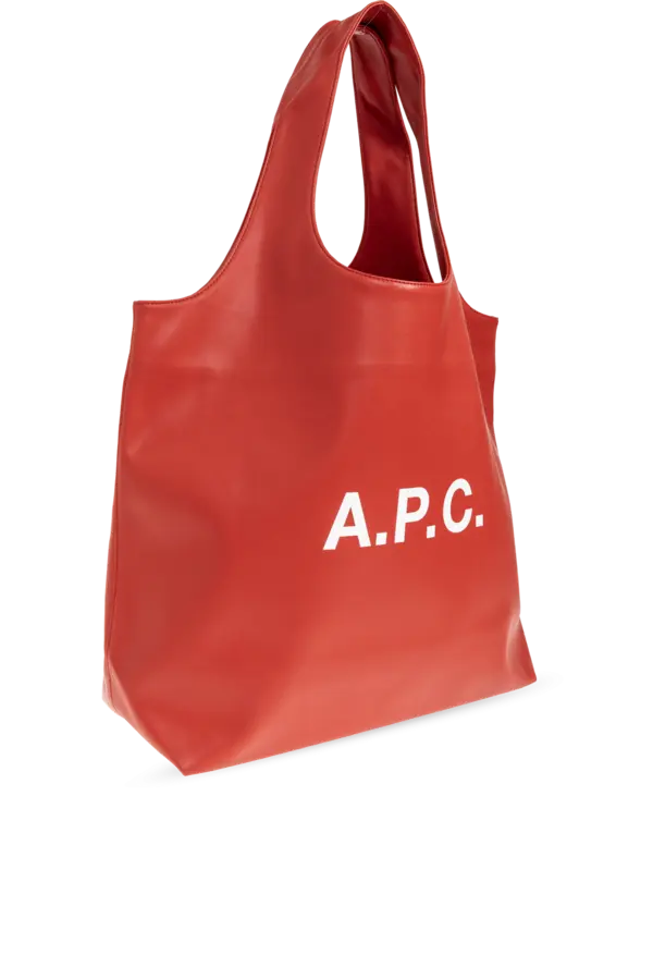 A.p.c. Ninon Shopper Bag - Red