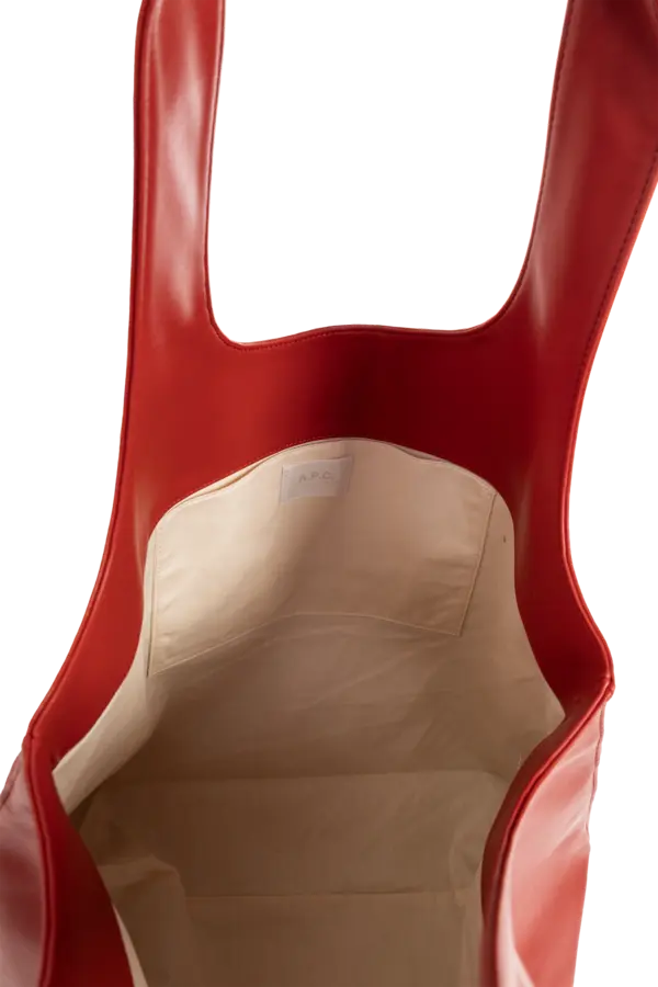 A.p.c. Ninon Shopper Bag - Red