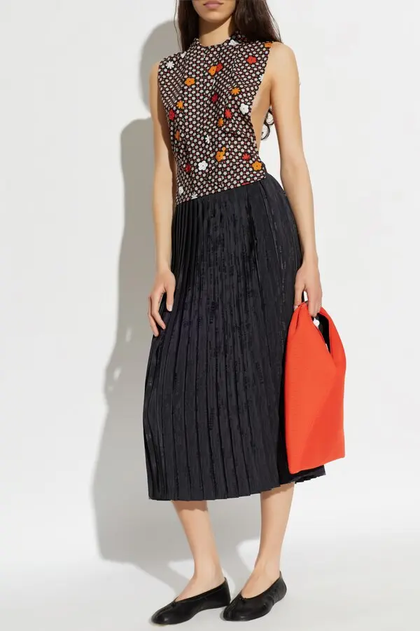 MAISON MARGIELA Top With Decorative Scarf