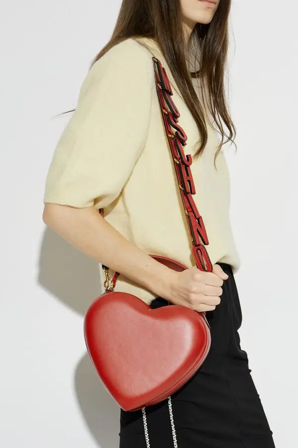 Moschino Heart Motif Handbag
