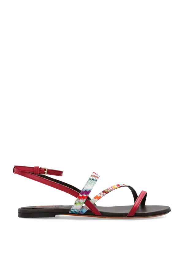 Missoni Lurex Thread Flat Sandals - Multicolour