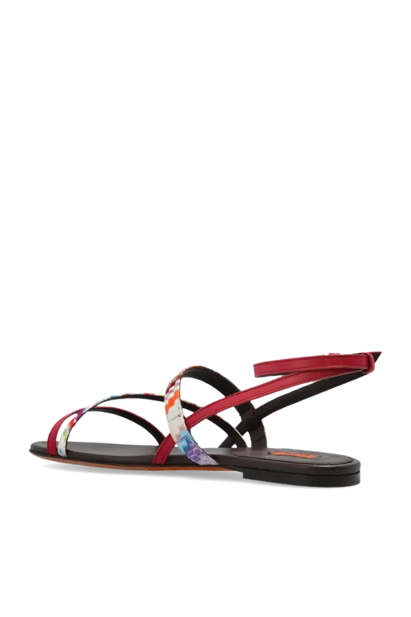 Missoni Lurex Thread Flat Sandals - Multicolour