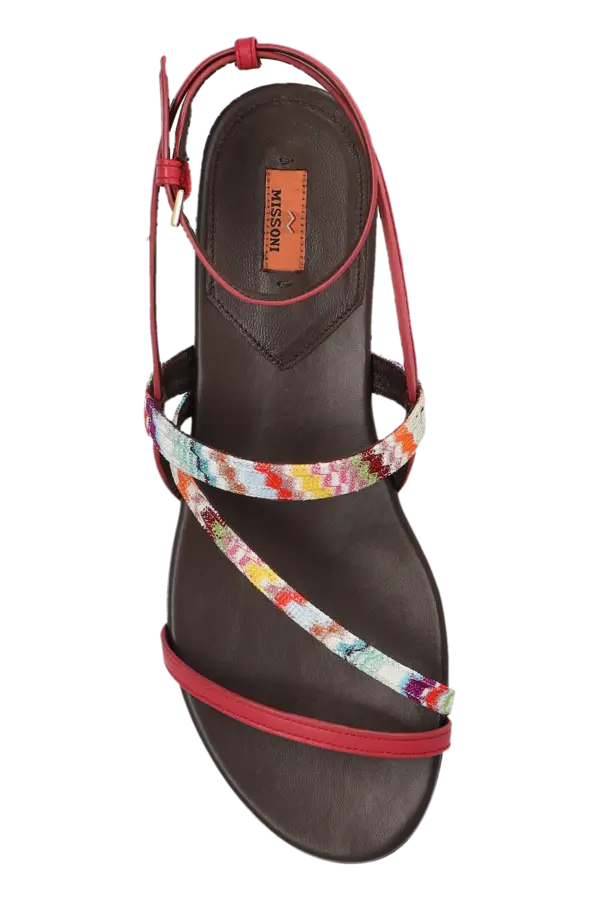 Missoni Lurex Thread Flat Sandals - Multicolour