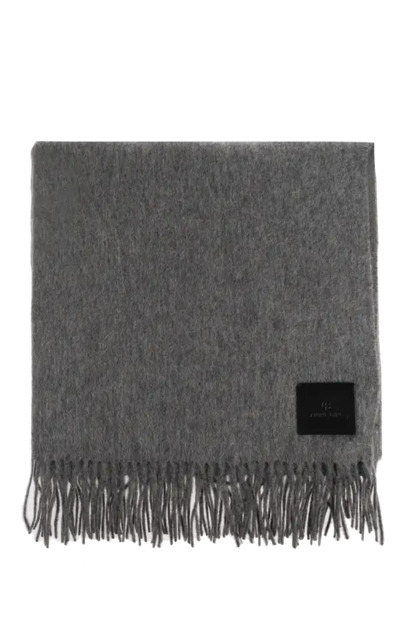 ANINE BING Wool Scarf - Grey