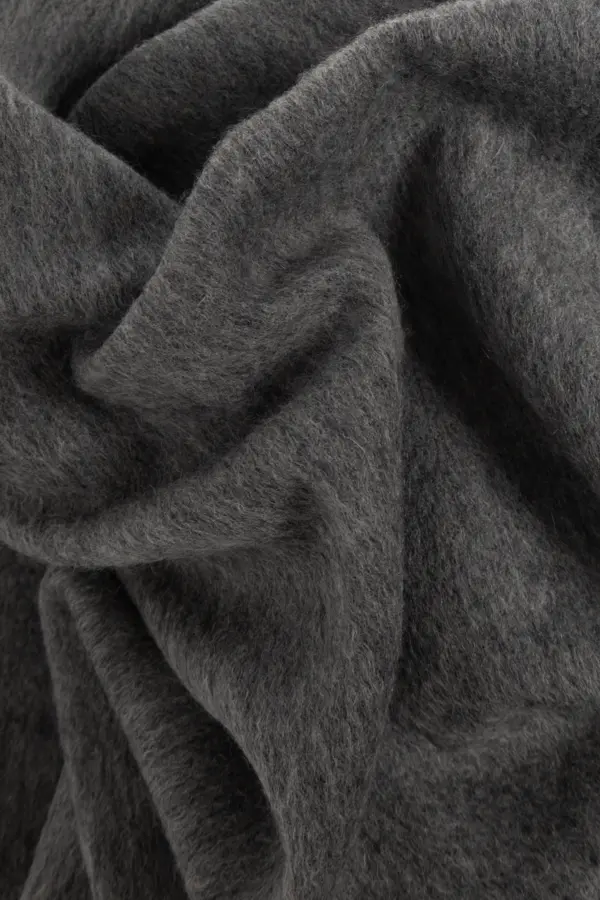 ANINE BING Wool Scarf - Grey