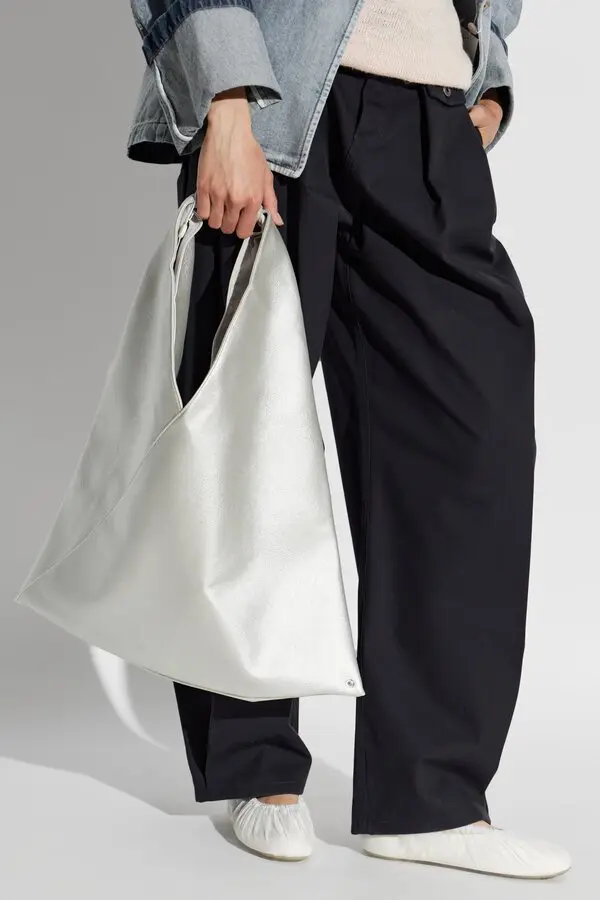 MAISON MARGIELA Japanese Classic Medium Bag - Silver