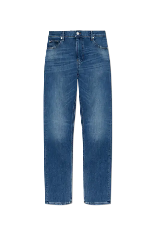 FRAME Tapered Leg Jeans - Blue