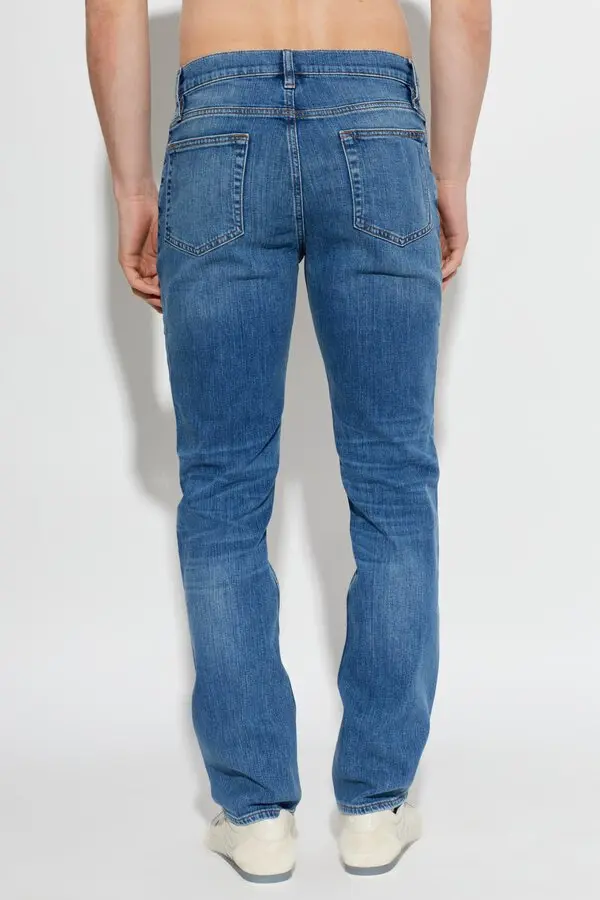 FRAME Tapered Leg Jeans