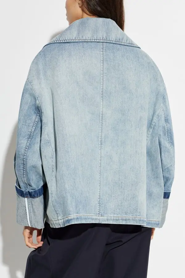 MAISON MARGIELA Double-breasted Denim Jacket - Blue