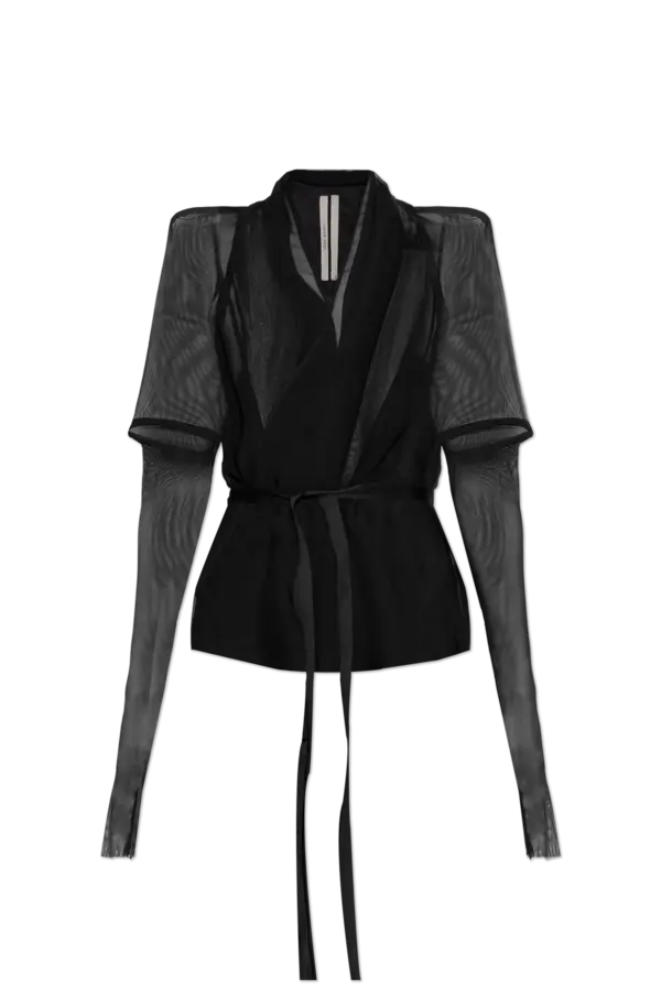 Rick Owens Transparent Blazer