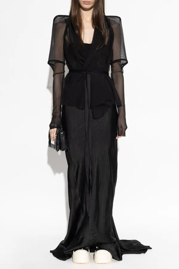 Rick Owens Transparent Blazer