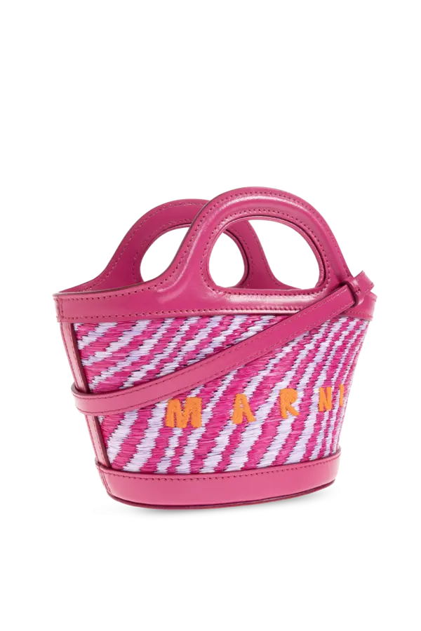 Marni Tropicalia Micro Handheld Bag - Pink