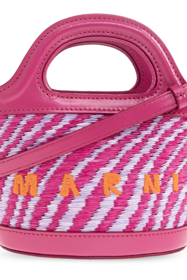 Marni Tropicalia Micro Handheld Bag - Pink