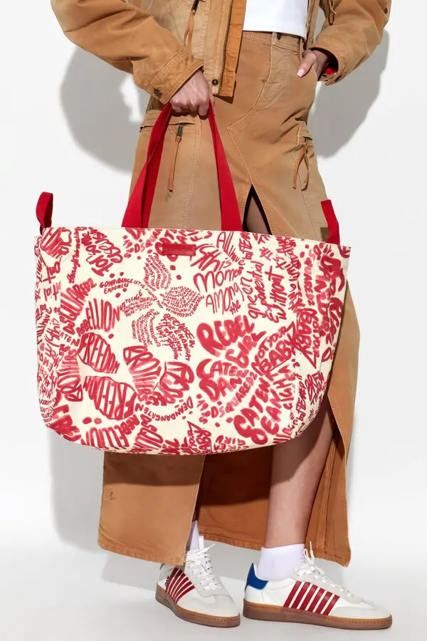Dsquared2 Printed Shopper Tote Bag