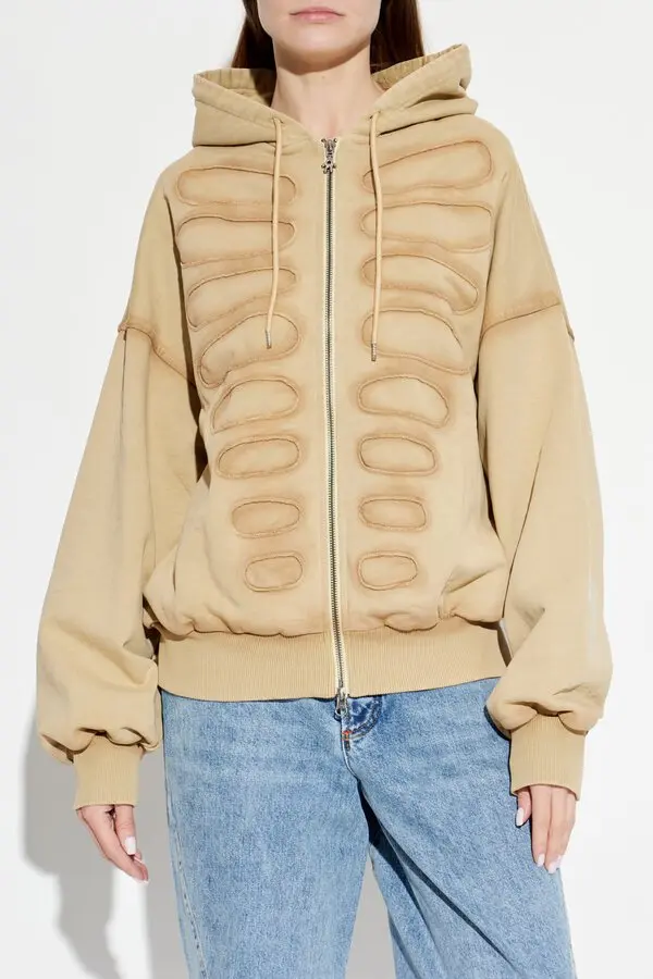 AVAVAV Hooded Zip-up - Beige