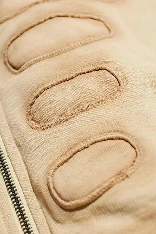 AVAVAV Hooded Zip-up - Beige