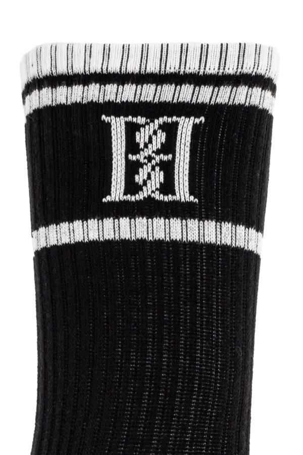 BY MALENE BIRGER Logo Socks - Black