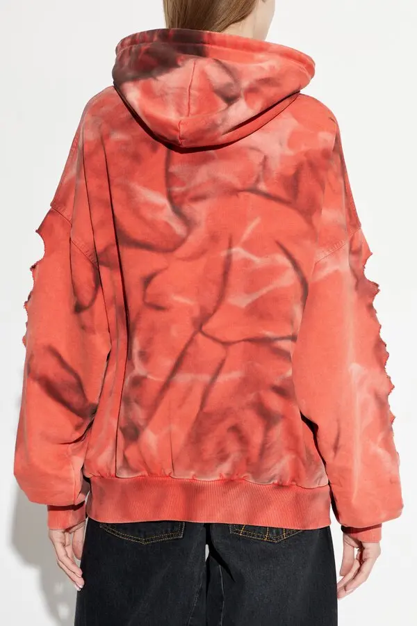 AVAVAV Sweatshirt With Embossed Embroidery - Red