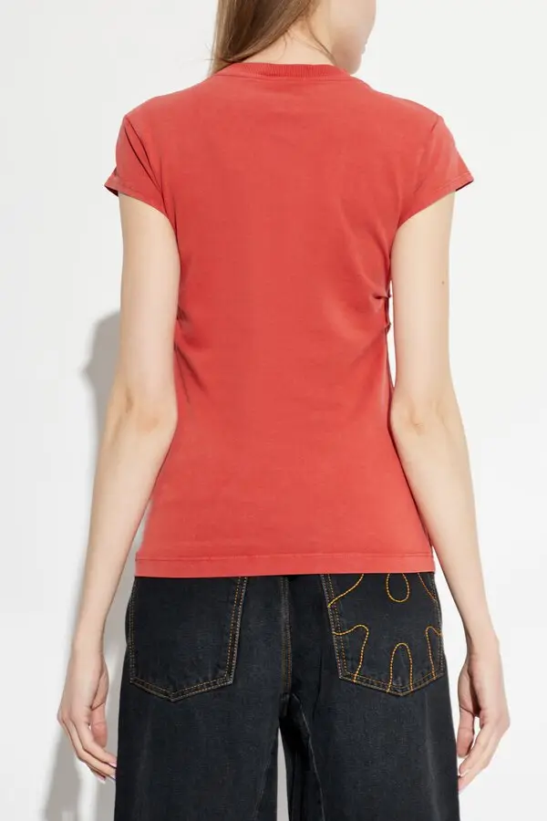 AVAVAV T-shirt With Cut-outs - Red