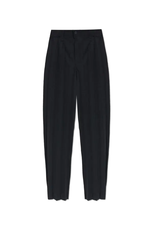 Issey Miyake Pleated Trousers - Black