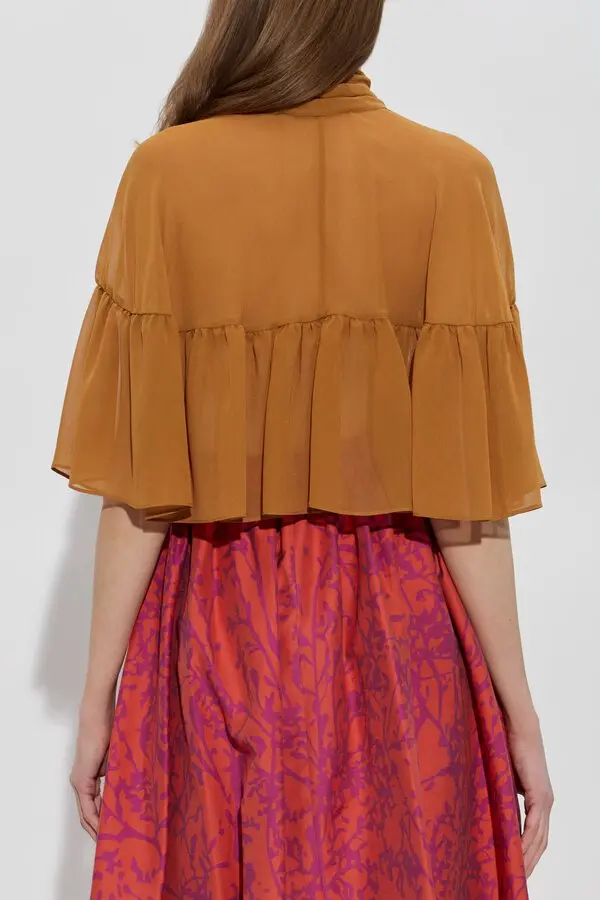 Max Mara Silk Cape "negozi