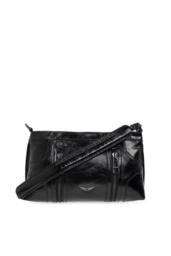 Zadig&Voltaire Sunny Moody Vintage Shoulder Bag - Black