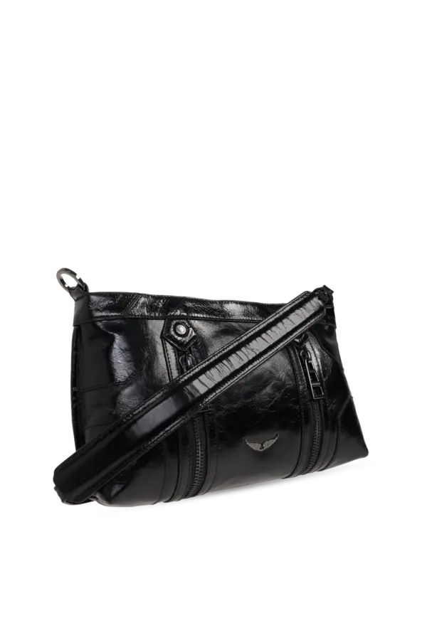 Zadig&Voltaire Sunny Moody Vintage Shoulder Bag - Black