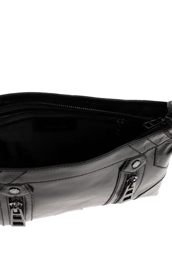 Zadig&Voltaire Sunny Moody Vintage Shoulder Bag - Black