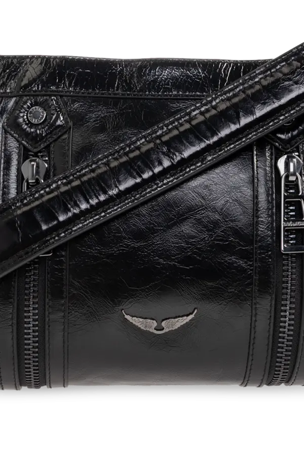 Zadig&Voltaire Sunny Moody Vintage Shoulder Bag - Black