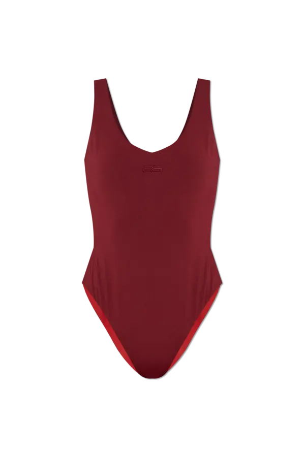 GESTUZ Reversible One-piece Swimsuit - Burgundy