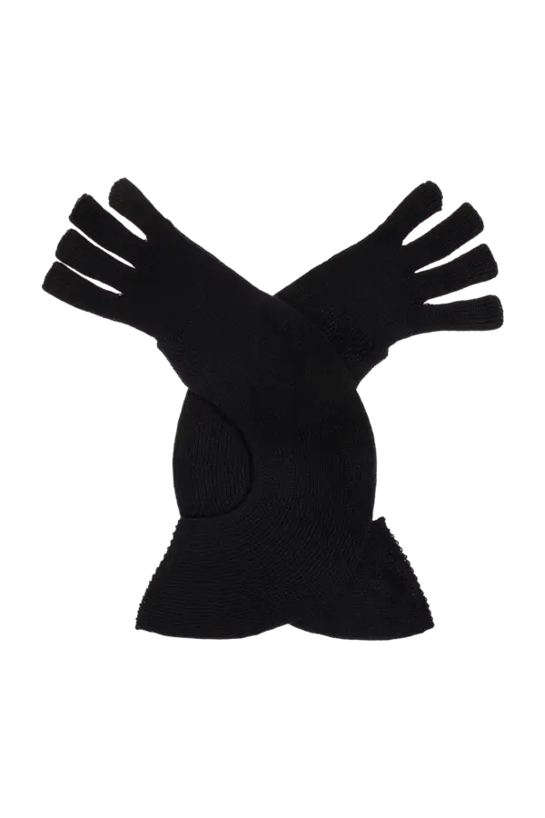 Issey Miyake Cashmere Gloves - Black