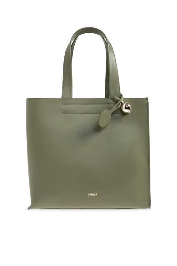 Furla Divide Medium Shopper Bag - Green