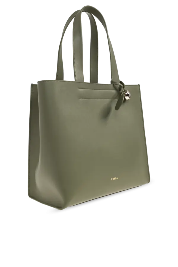 Furla Divide Medium Shopper Bag - Green