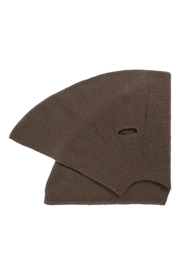 Issey Miyake Cashmere Hood - Brown