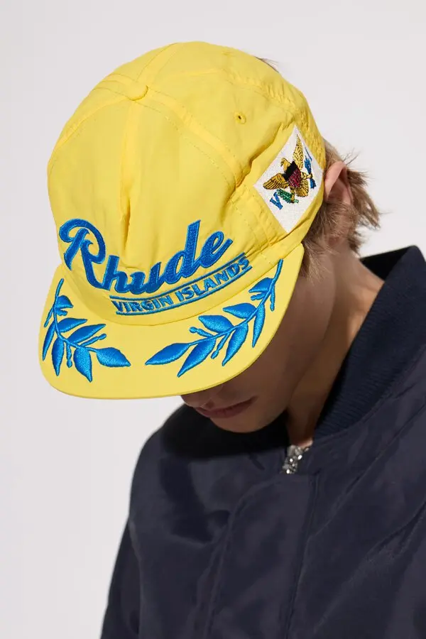 Rhude Baseball Cap - Yellow