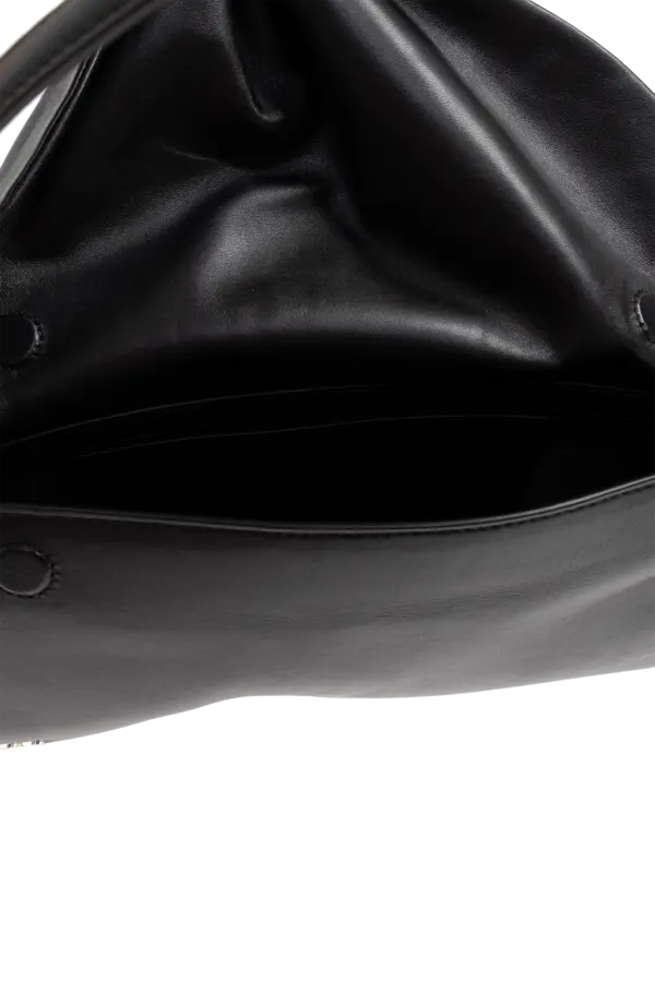 ROTATE BY BIRGER CHRISTENSEN Leather Shoulder Bag - Black