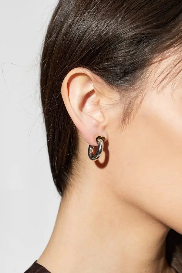 Kate Spade New York Brass Open Hoop Earrings