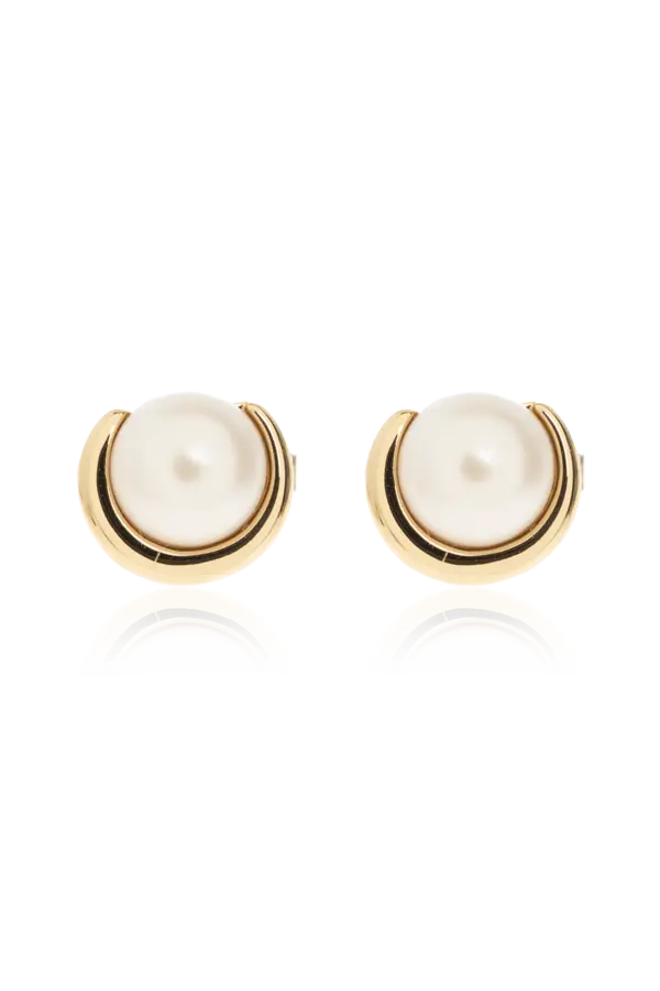 Kate Spade New York Stud Earrings With Faux Pearl - White