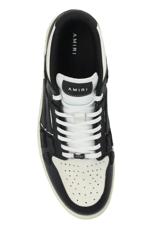 Amiri Skle Top Low Sneakers - Black