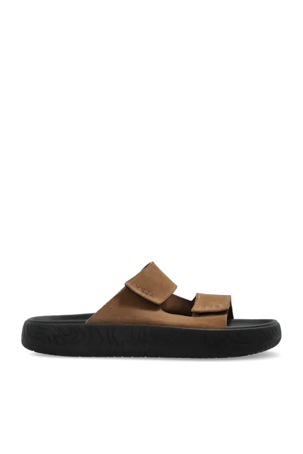 VEJA Suede Slides - Brown