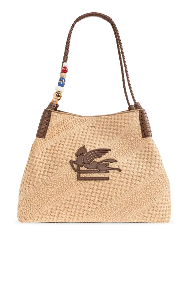 Etro Libra Large Shoulder Bag - Beige