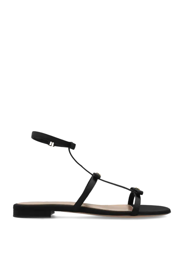 GIANVITO ROSSI Malou Slides - Black