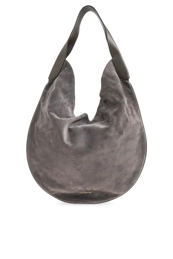 Victoria Beckham Suede Shoulder Bag - Grey