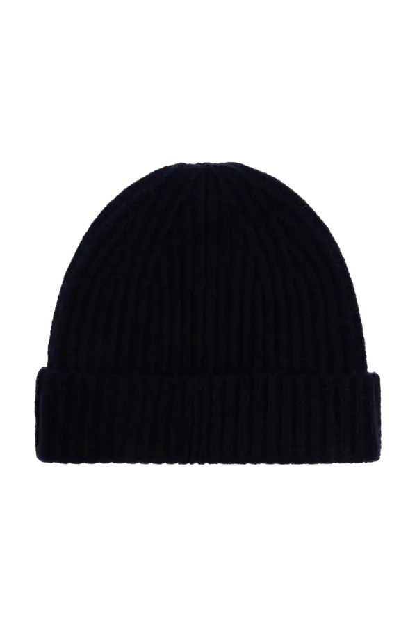 LISA YANG Menton Cashmere Beanie - Navy Blue