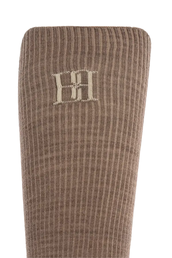 BY MALENE BIRGER Knee-high Socks - Brown