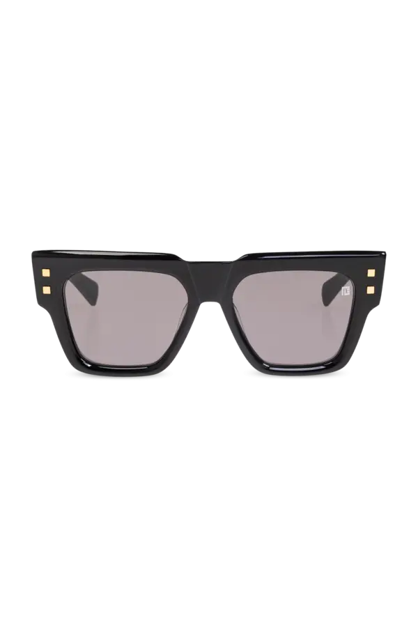 Balmain Square Frame Sunglasses - Black