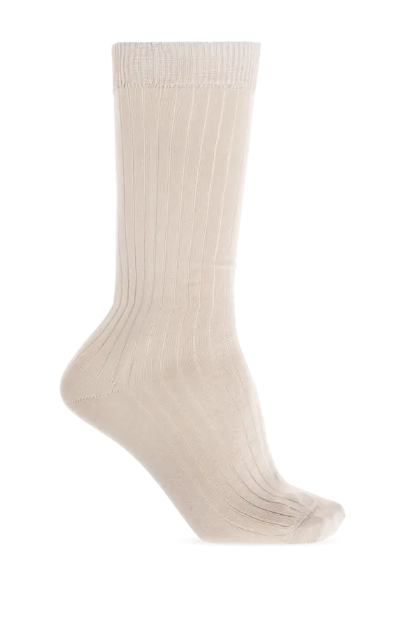 Eleventy Cotton Socks - Beige