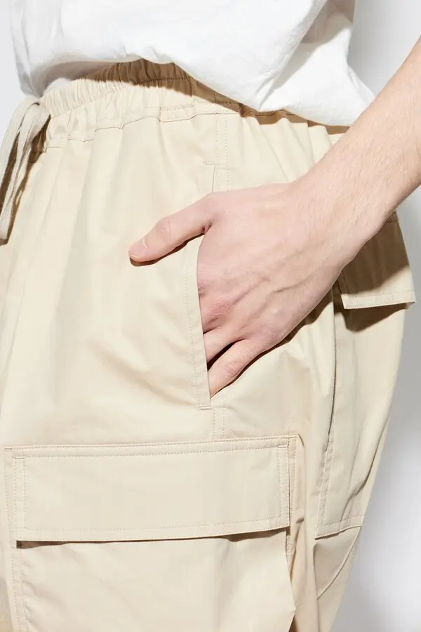 Rick Owens Cargo Shorts - Cream